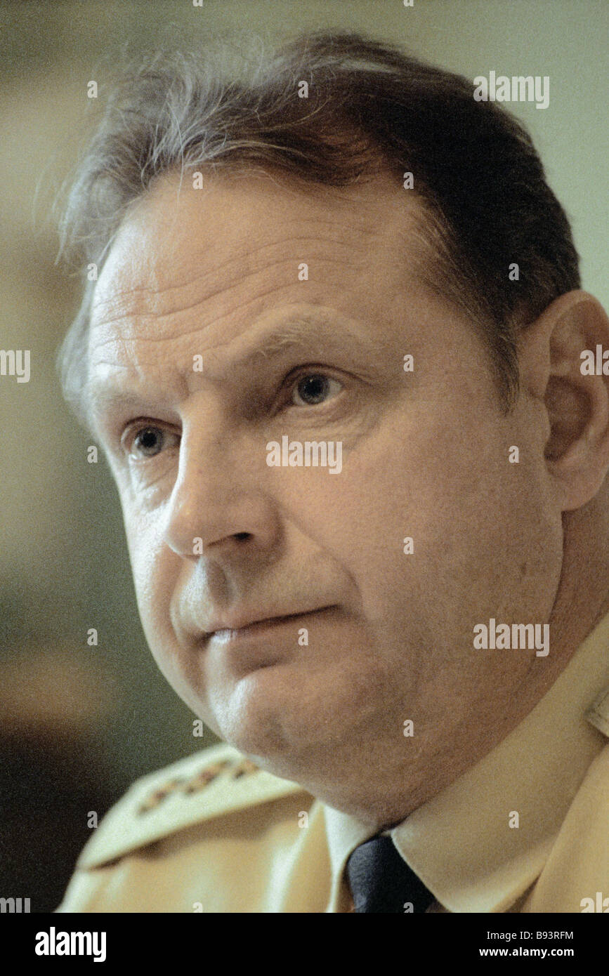 Admiral Igor Kasatonov Commander of the Black Sea Fleet Stock Photo - Alamy