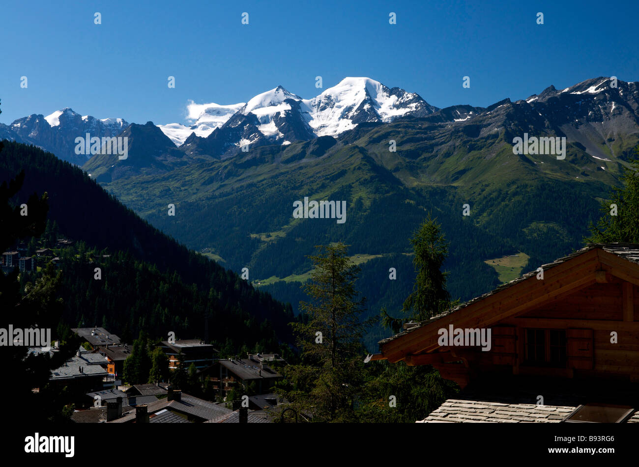 Ski resort verbier hi-res stock photography and images - Alamy