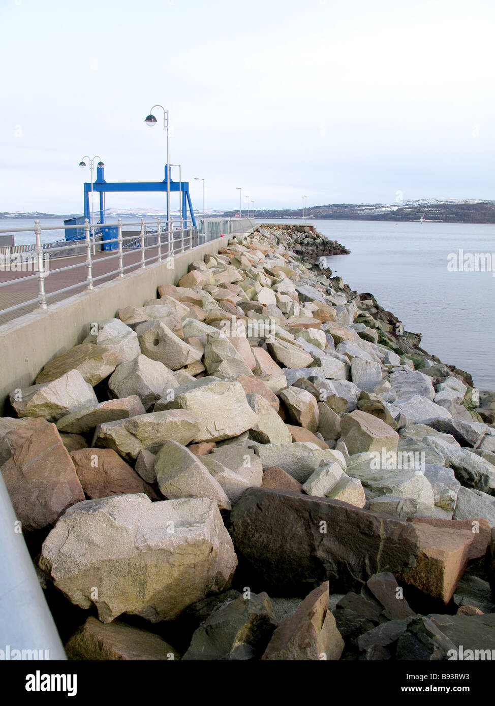 Ferry jetty Dunoon Scotland Stock Photo - Alamy
