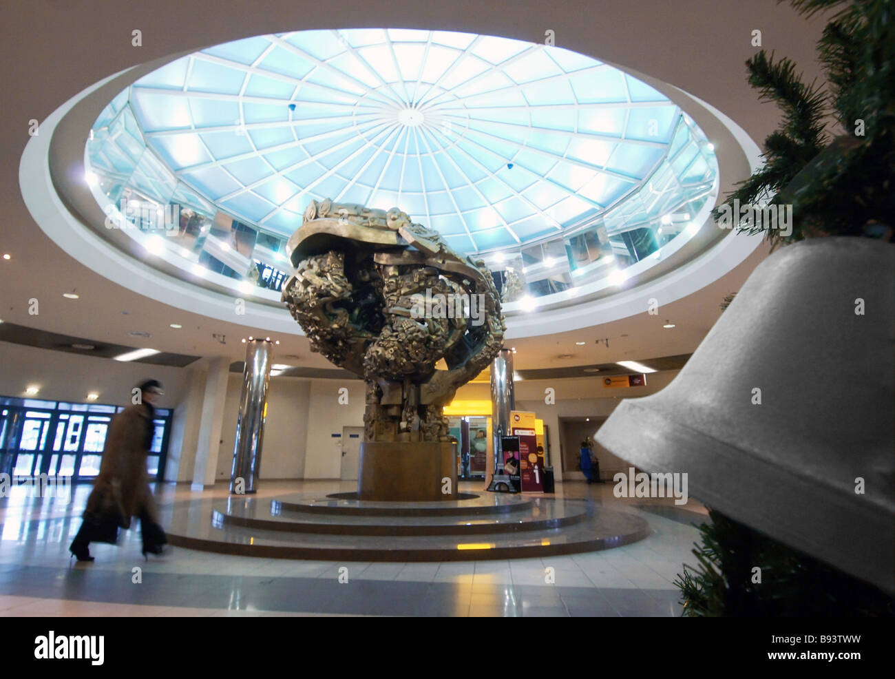 The Tree of Life by renowned sculptor Ernst Neizvestny in the vestibule ...