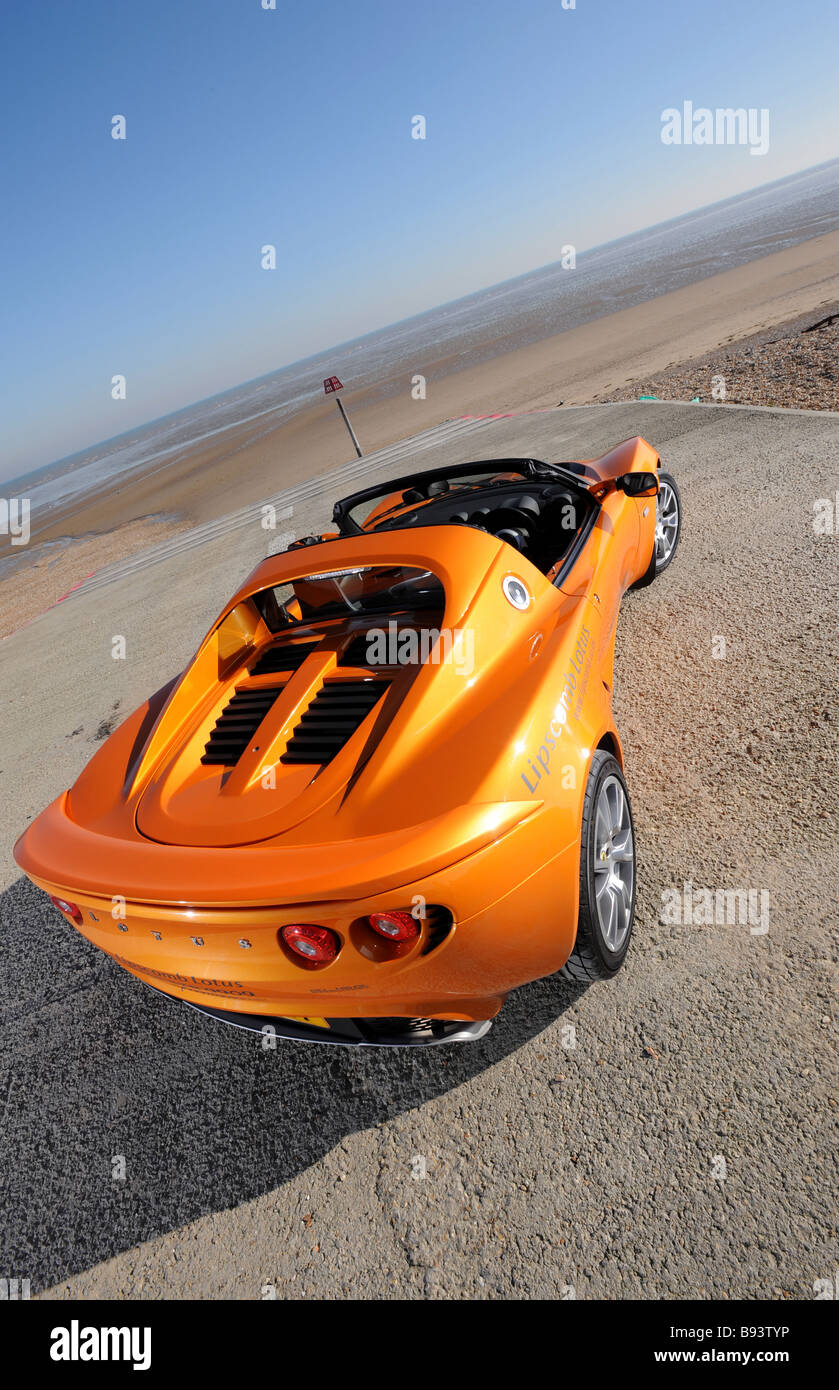 Lotus Elise SC Supercharged mid engine sports car Stock Photo - Alamy