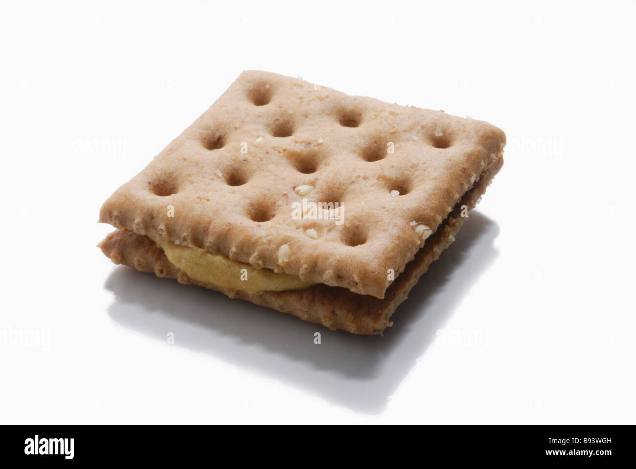 Cheese and cracker Stock Photo - Alamy