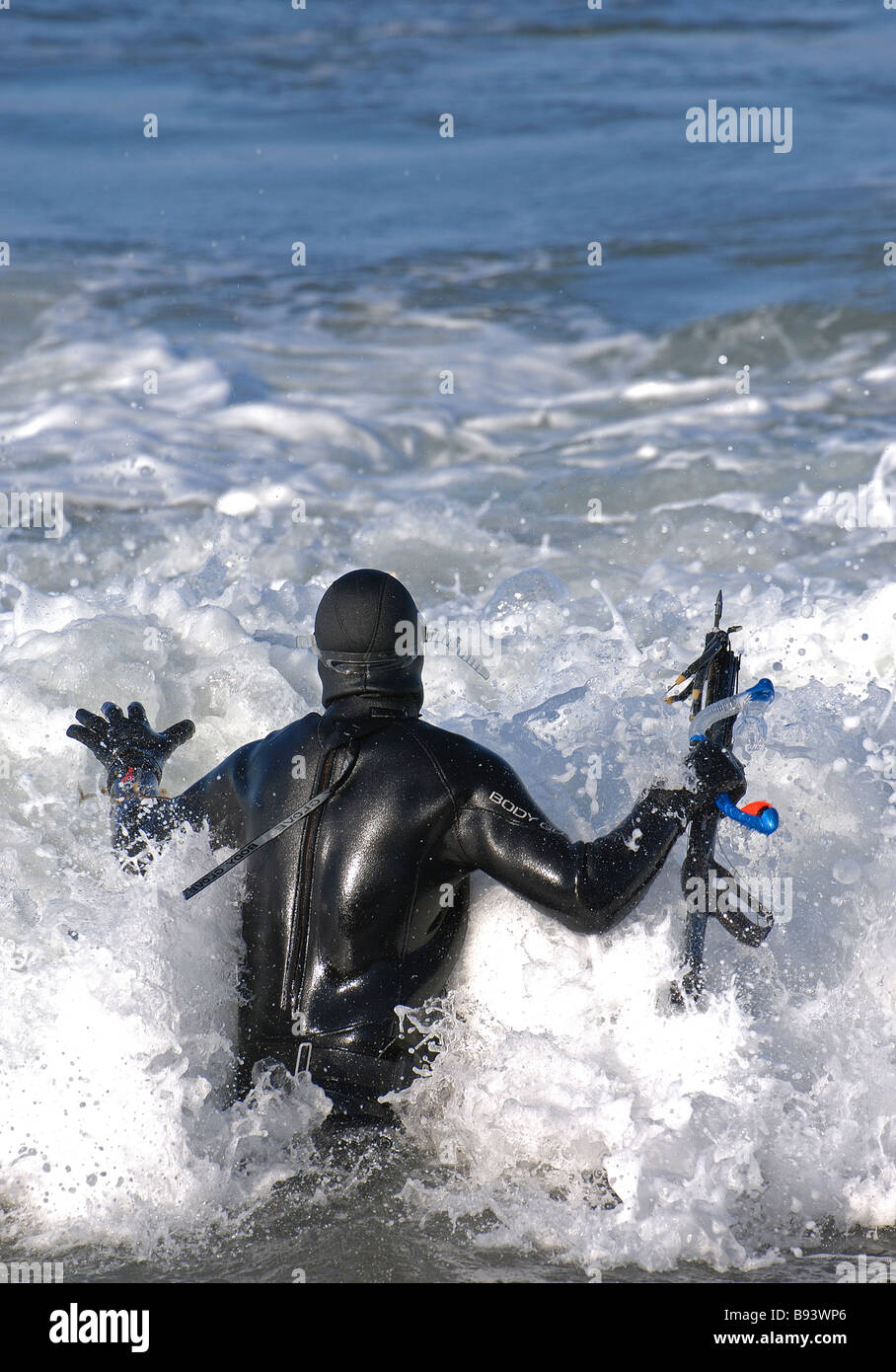 Spearfishing diver hi-res stock photography and images - Alamy