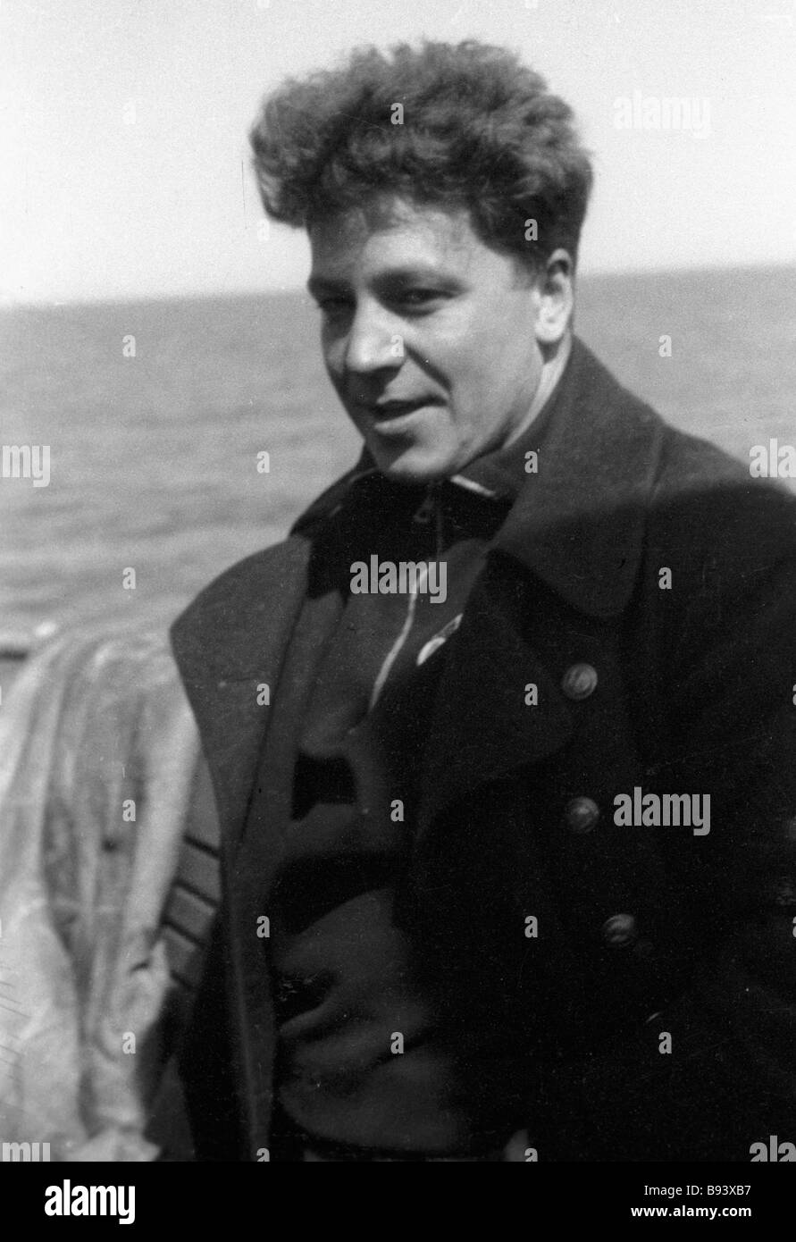 Pilot Anatoli Lyapidevsky Hero of the Soviet Union active in the ...