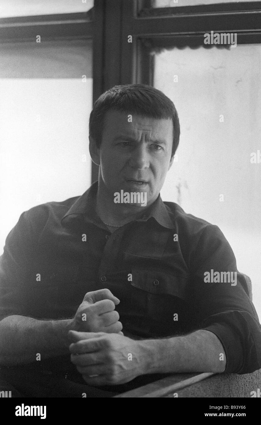 Psychotherapist Anatoly Kashpirovsky Stock Photo - Alamy