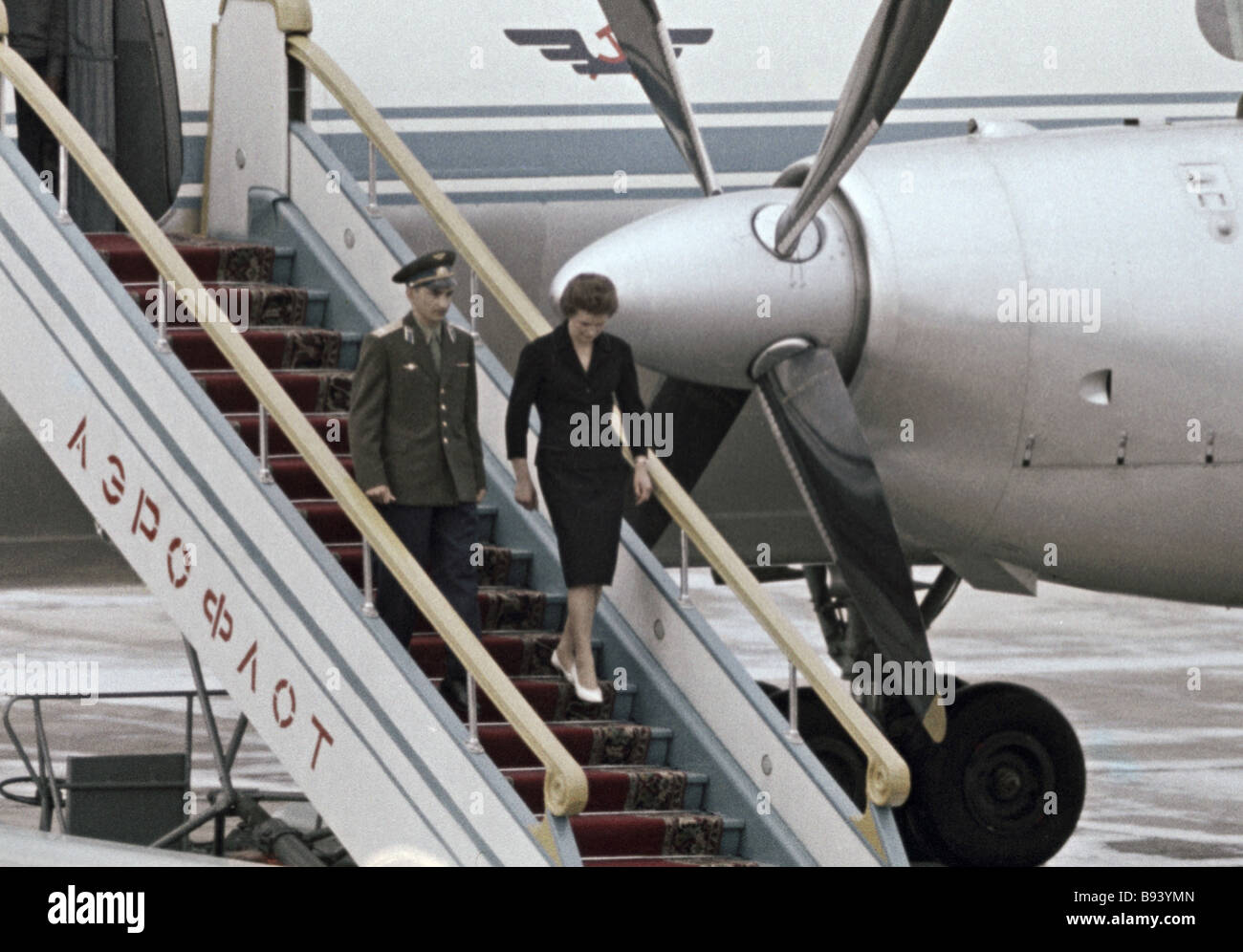 Pilot Cosmonaut of the USSR and commander of the Vostok 6 spacecraft ...