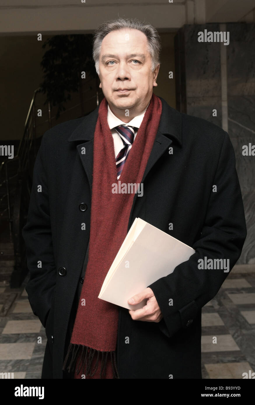 Minister of Culture and Mass Communications Alexander Sokolov before ...