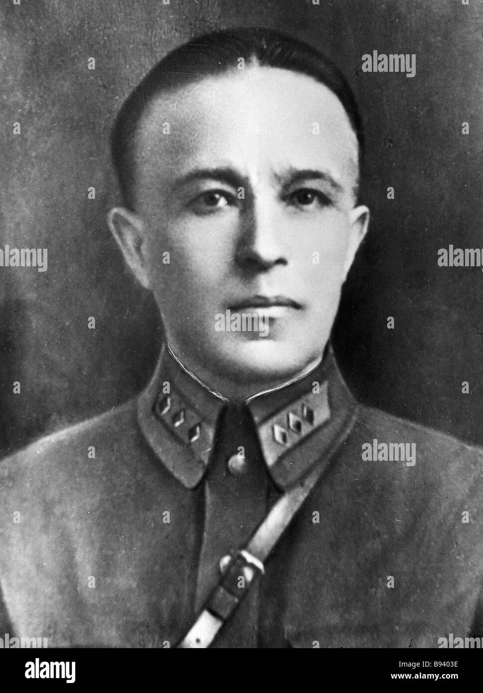 General Dmitry Karbyshev Hero of the Soviet Union Stock Photo - Alamy