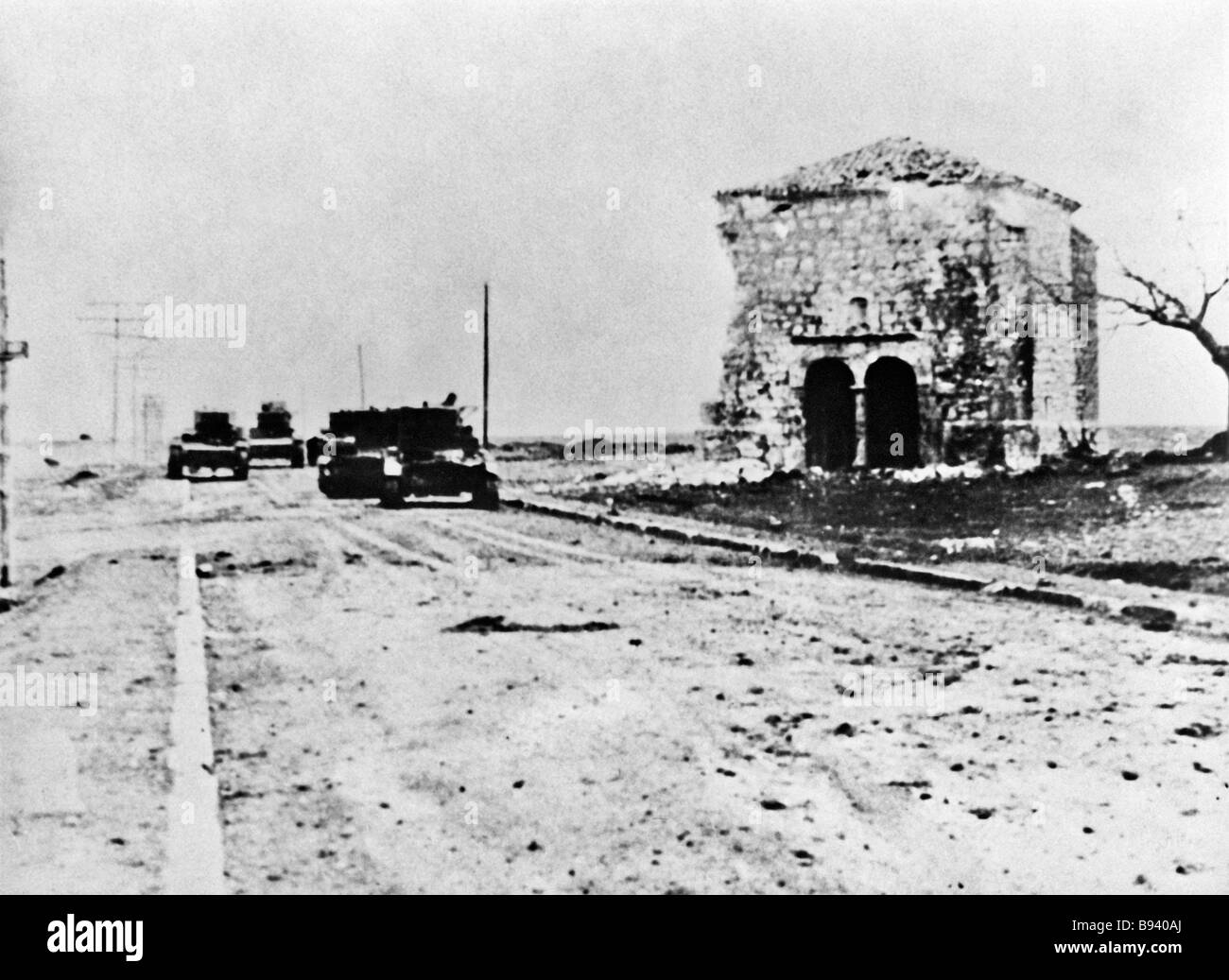 Soviet tanks near Madrid 1936 Illustration to Admiral Kuznetsov s ...