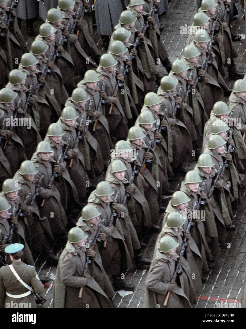 The military parade in Red Square marking the 70th anniversary of the ...