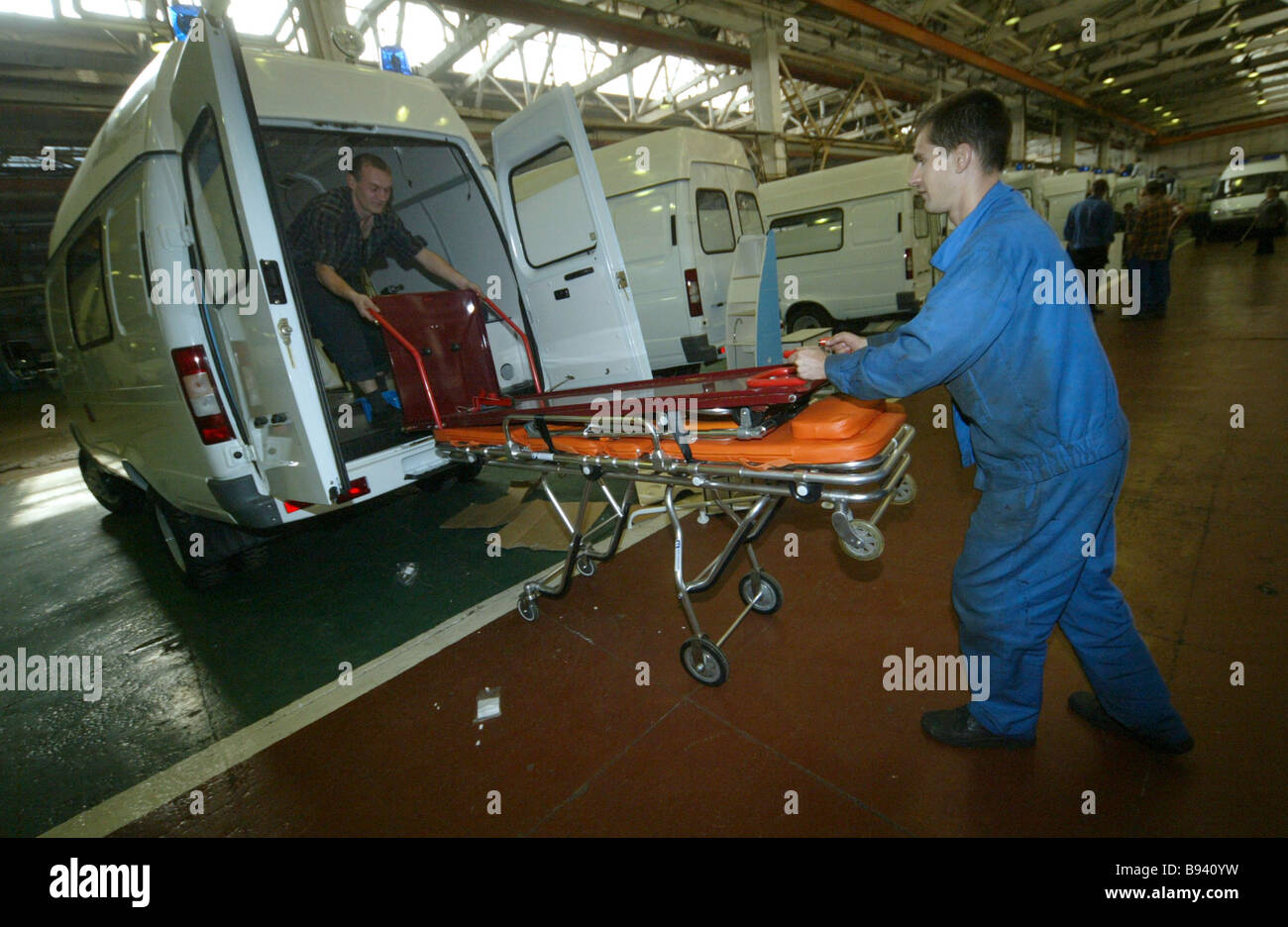 Ambulance Vans High Resolution Stock Photography and Images - Alamy