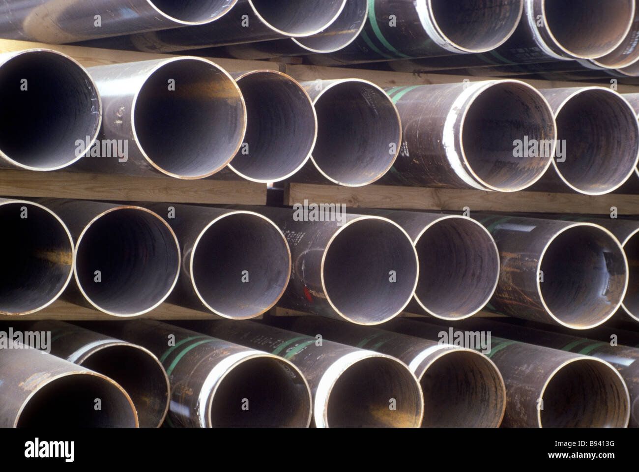Lined pipes hi-res stock photography and images - Alamy