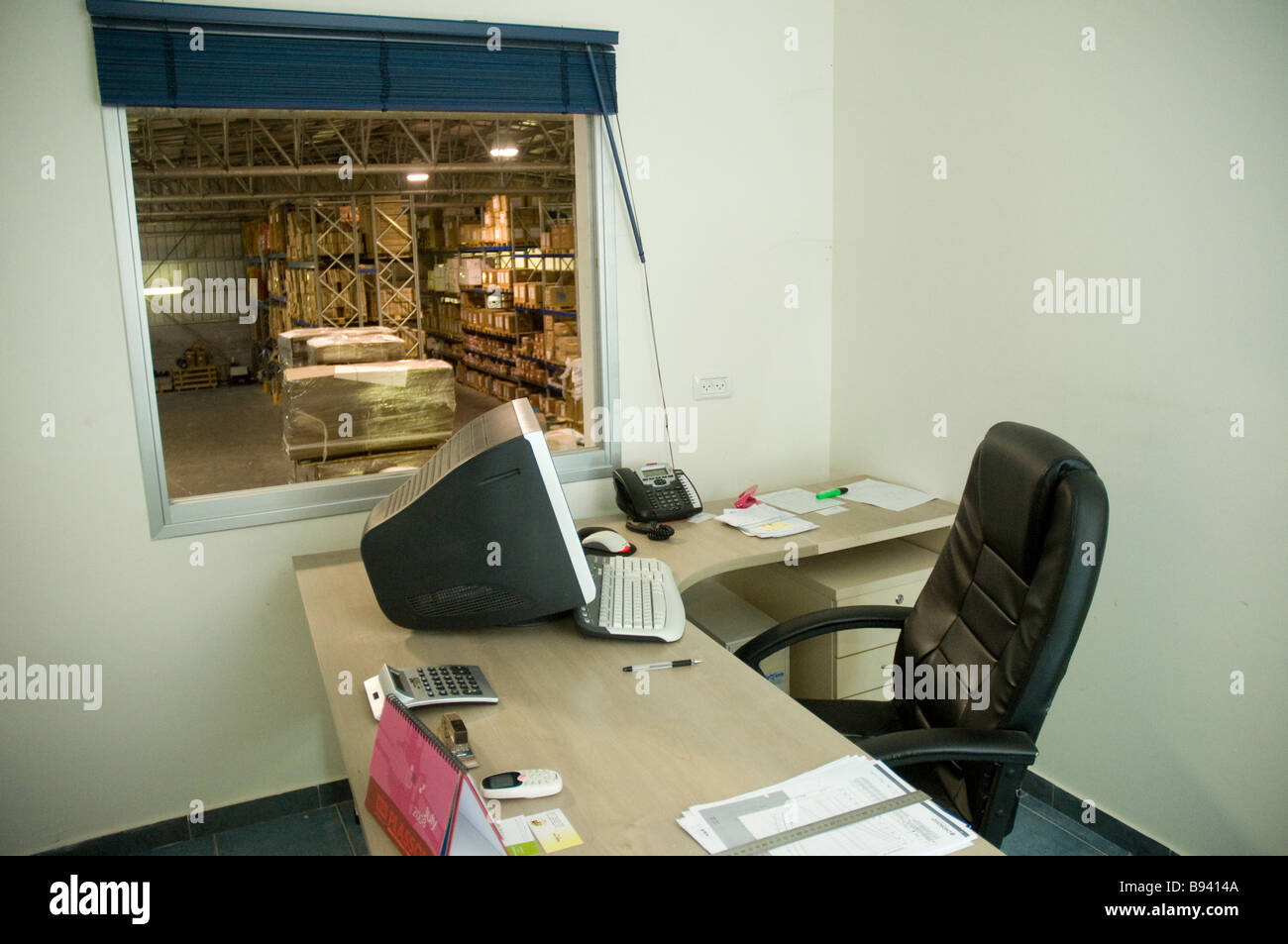 Israel Coastal Plains Kibbutz Maagan Michael the Fishery office The ...