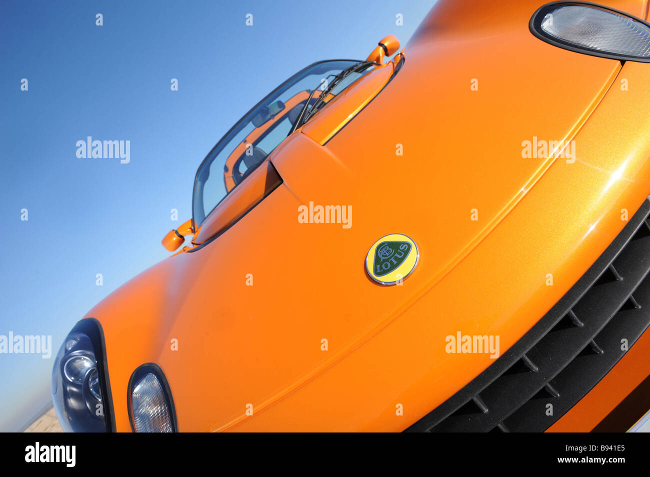 Lotus Elise SC Supercharged mid engine sports car Stock Photo - Alamy