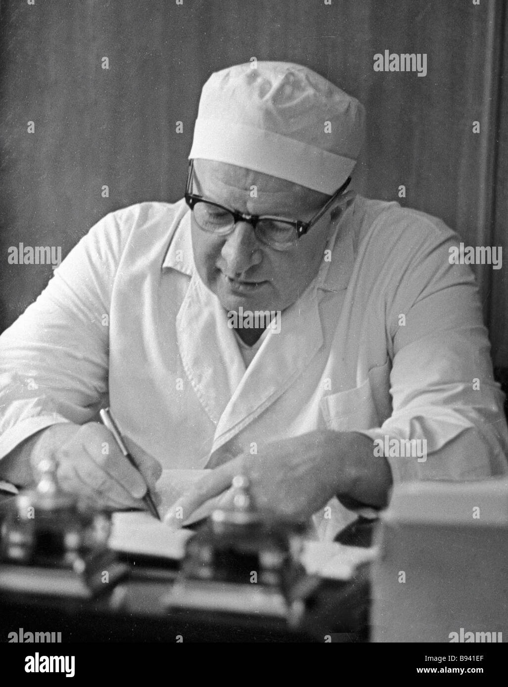 USSR Health Minister Boris Petrovsky Stock Photo - Alamy