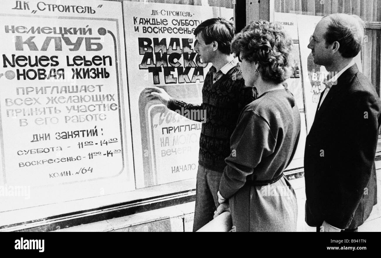 German club New Life established at Stroitel Builder culture palace in ...