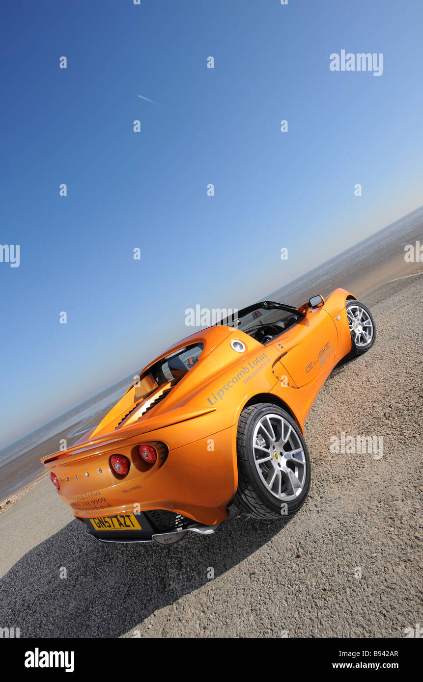 Lotus Elise SC Supercharged mid engine sports car Stock Photo - Alamy
