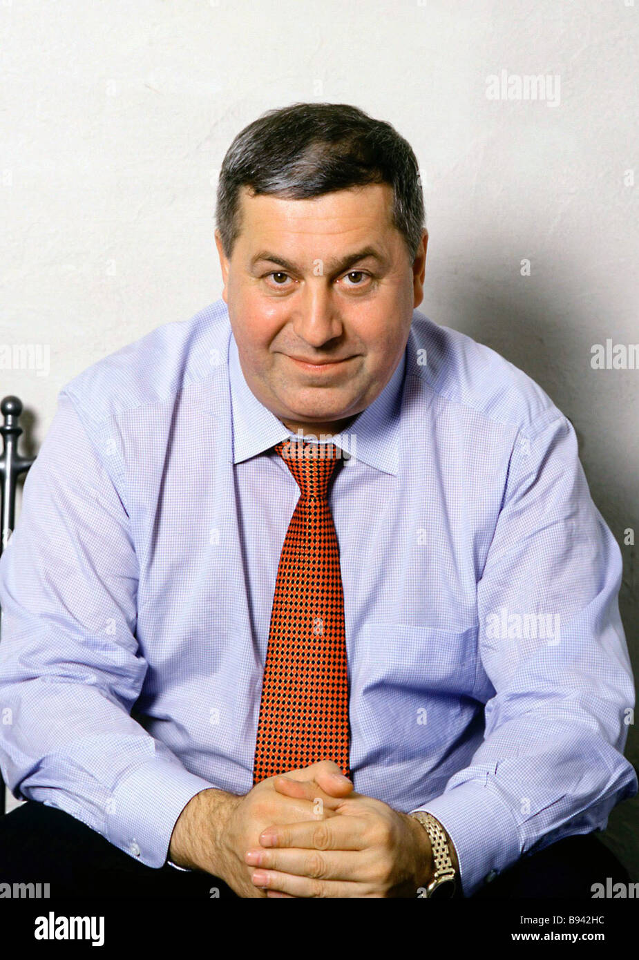 Mikhail Gutseriev head of the RussNeft oil and gas company Stock Photo ...