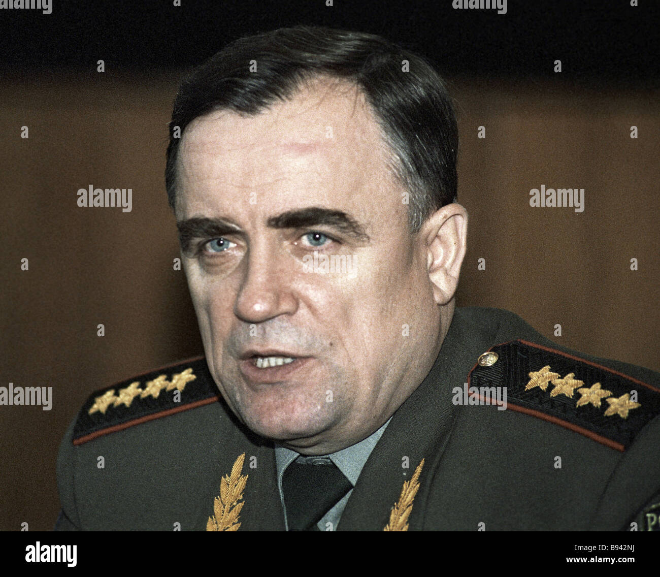 Deputy Defense Minister Isakov Stock Photo - Alamy