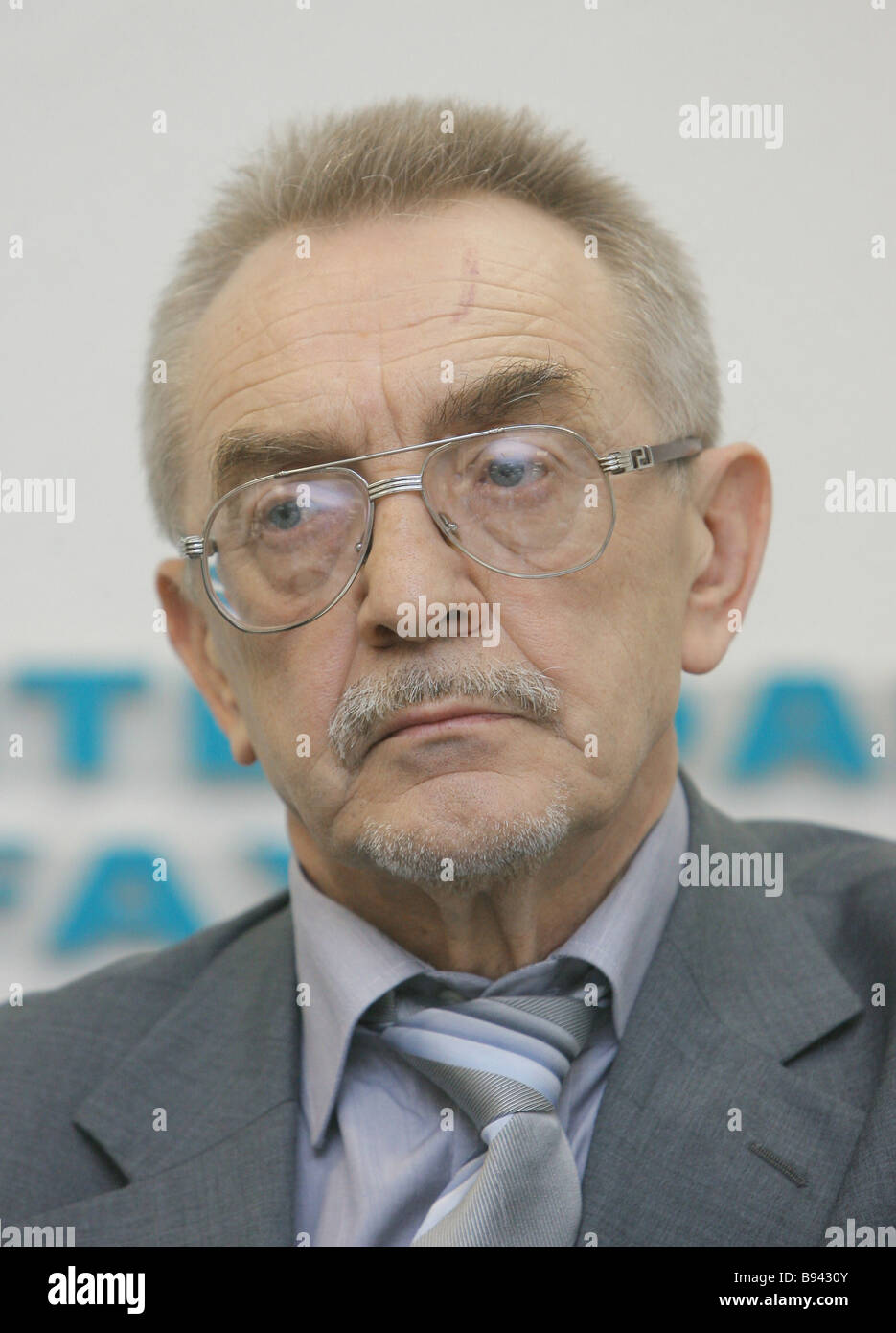 Victor Livanov general director of the Ilyushin Aviation Complex at a ...