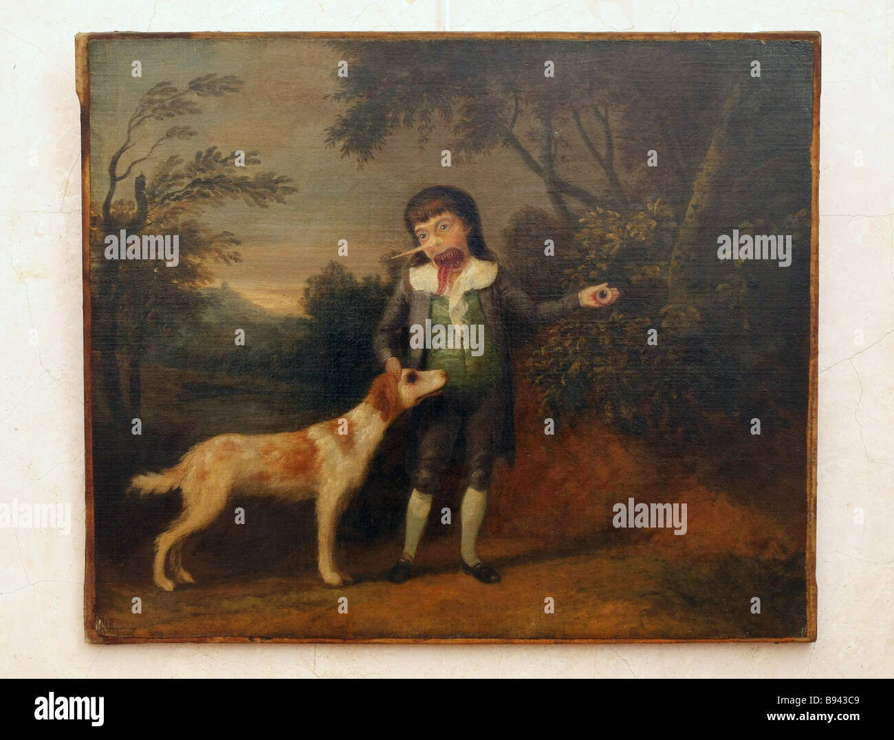 One of the pictures by British artists Jake and Dinos Chapman at their ...