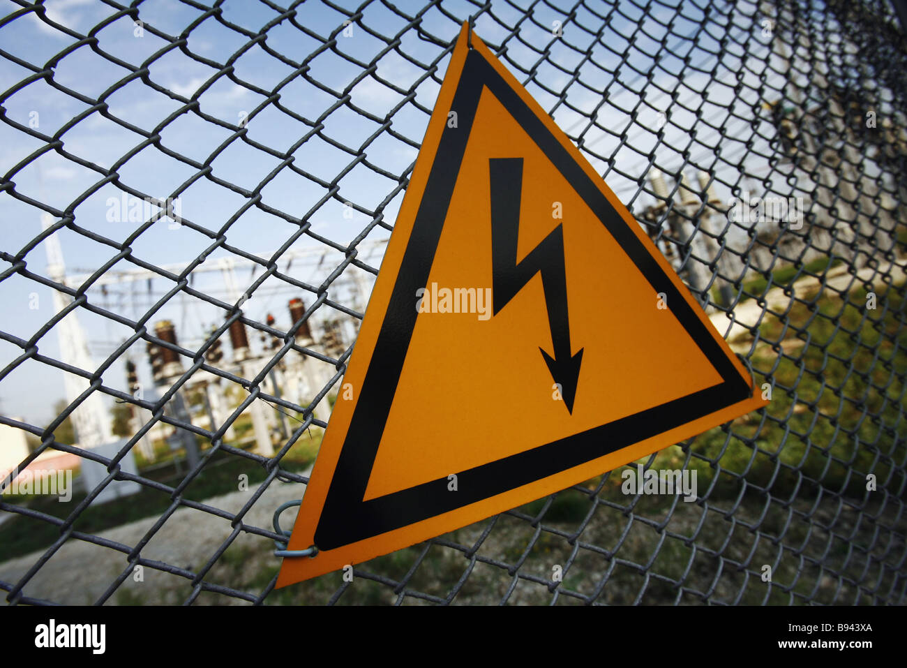 Substation Sign High Resolution Stock Photography and Images - Alamy