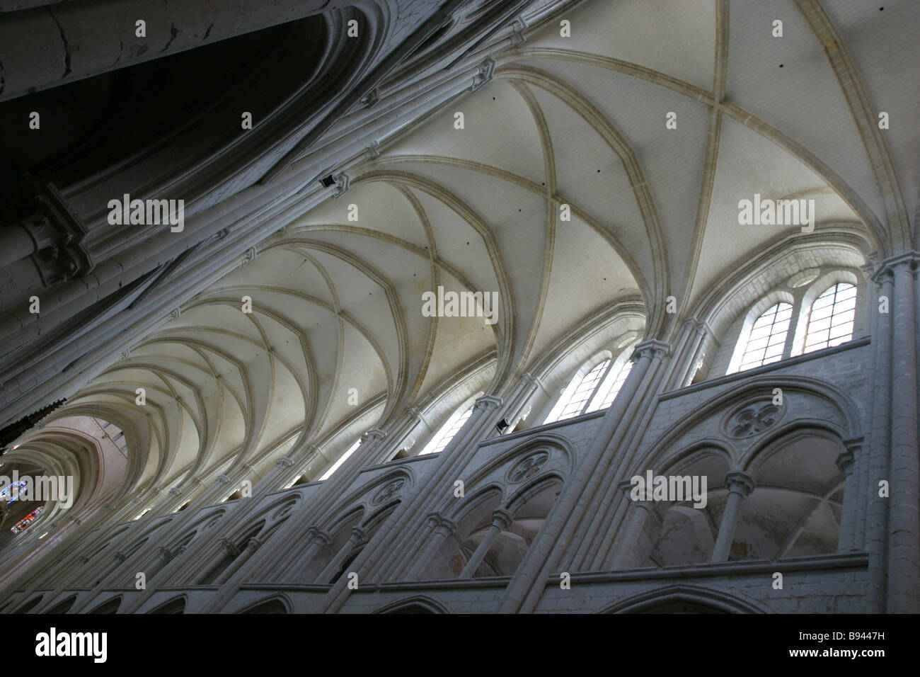 St Trinity Church in Normandy Stock Photo - Alamy