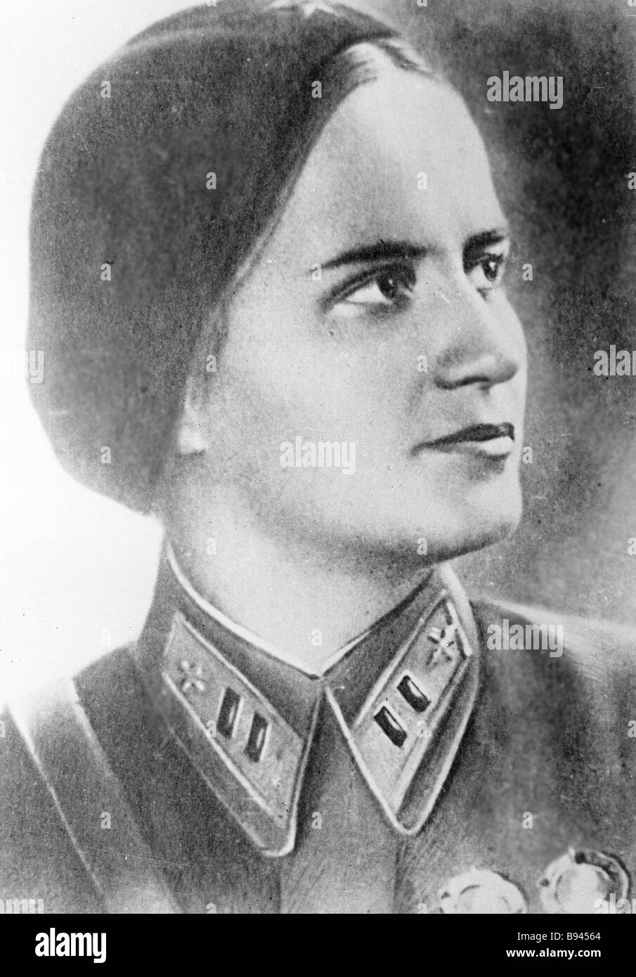 Pilot Marina Raskova Stock Photo - Alamy