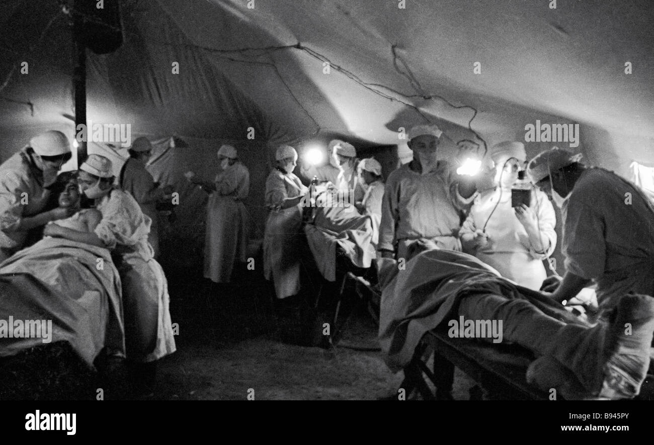 A field hospital Stock Photo - Alamy