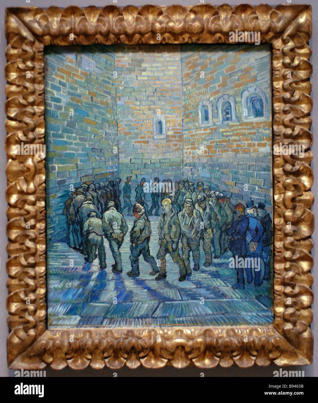 Vincent Van Gogh 1853 1890 The Prison Courtyard Oil on canvas 1890 It ...