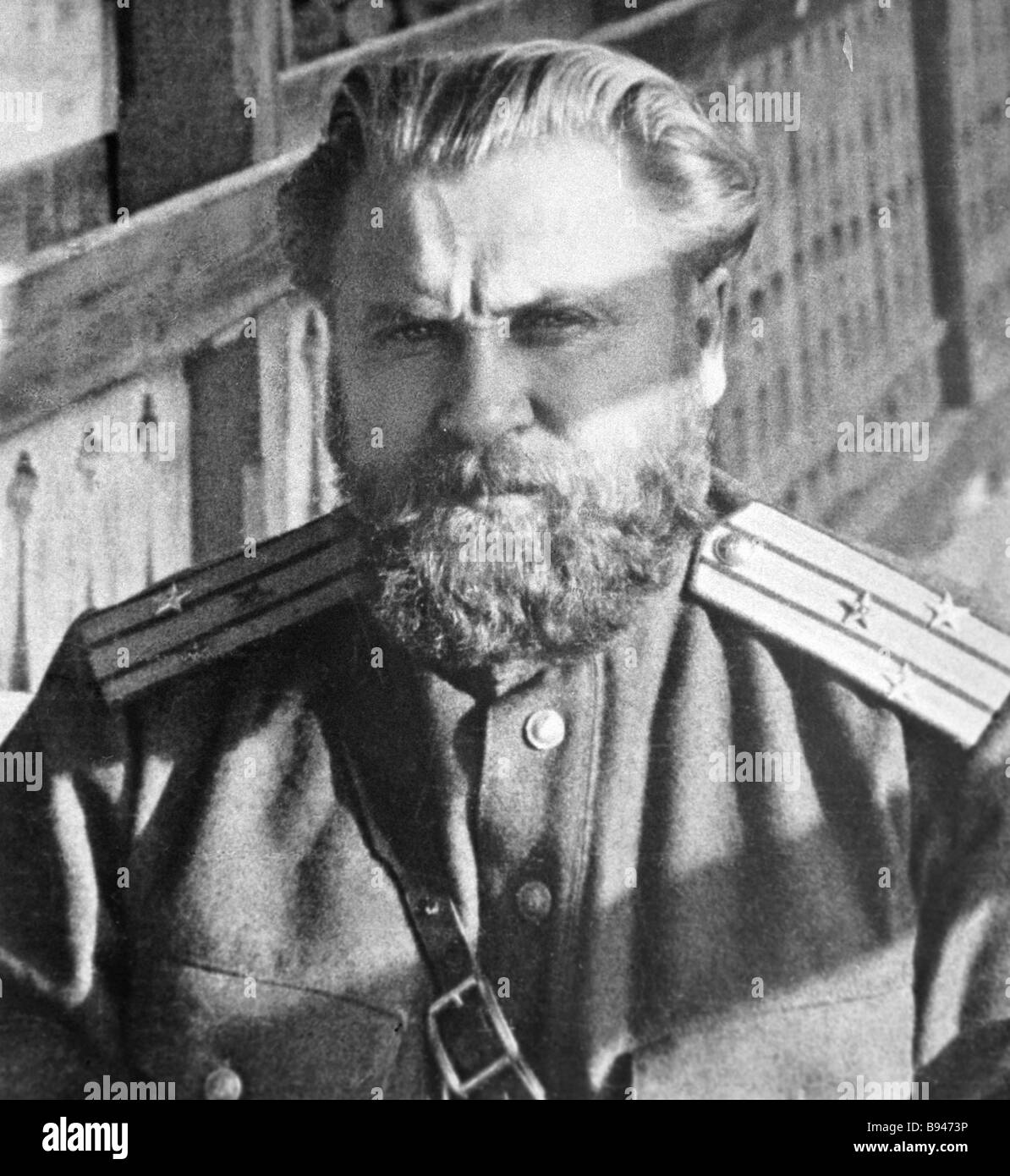 Chief of the Czech guerrilla movement main headquarters colonel Alexei ...