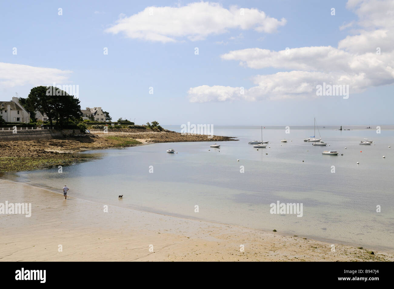 France brittany beach benodet hi-res stock photography and images - Alamy