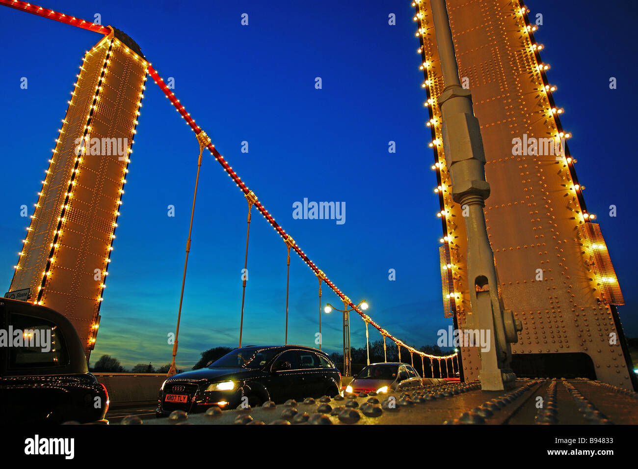 London Bridge at Blue Hour Stock Photo - Alamy