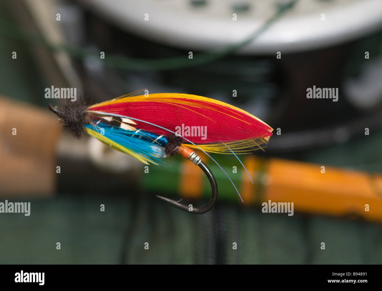 Salmon fly Stock Photo - Alamy