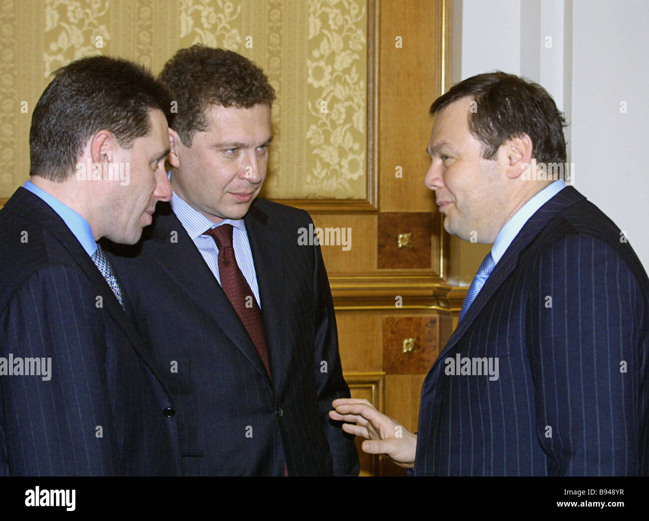 Businessmen Vladimir Kogan President of ZAO Bankers House St Petersburg ...