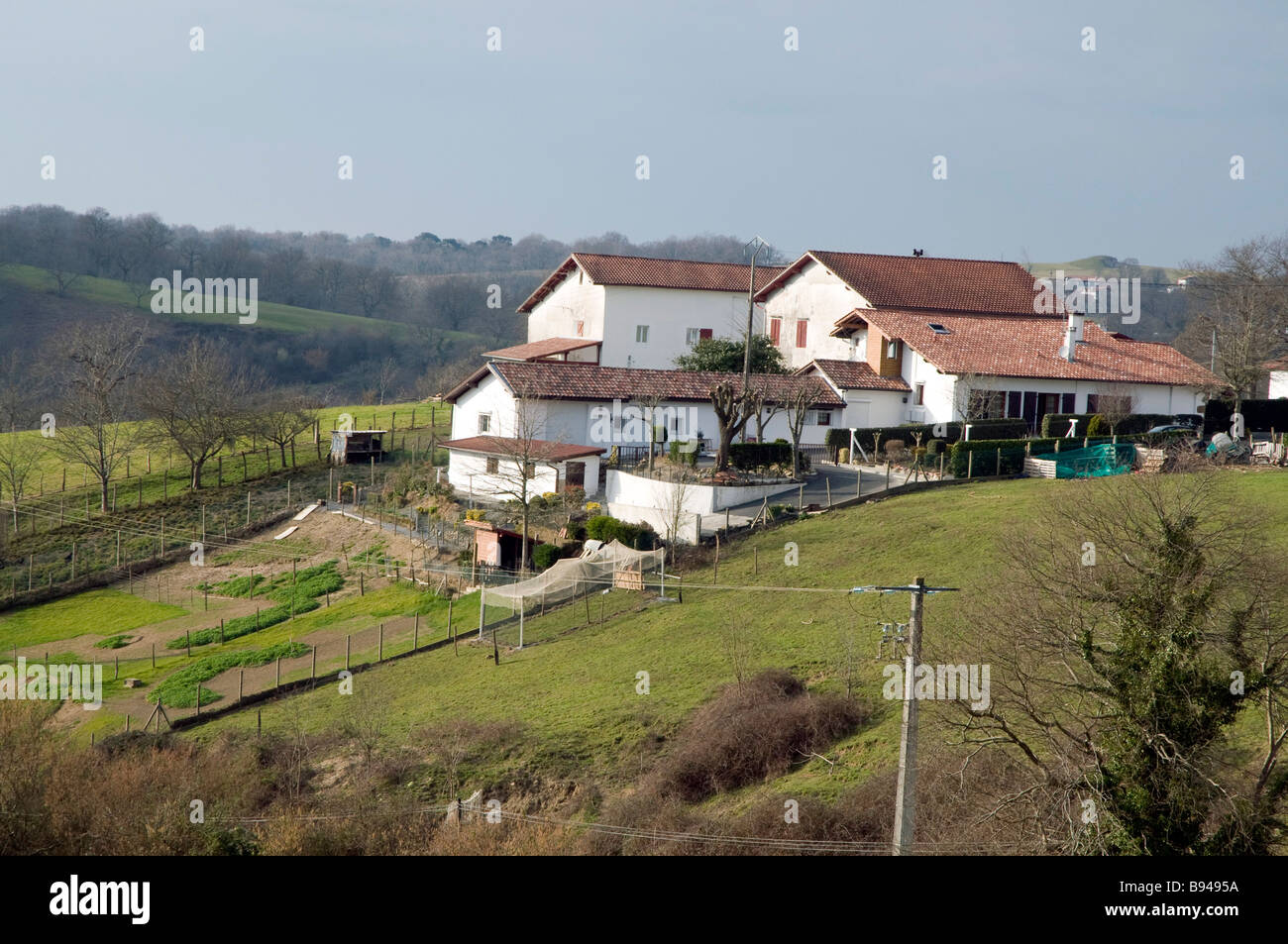 Europe france basque country pays basque euskadi hi-res stock ...