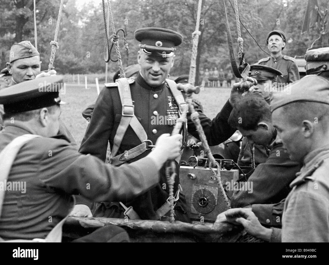 Commander of the 2nd Belorussian front Soviet Union marshal Konstantin ...