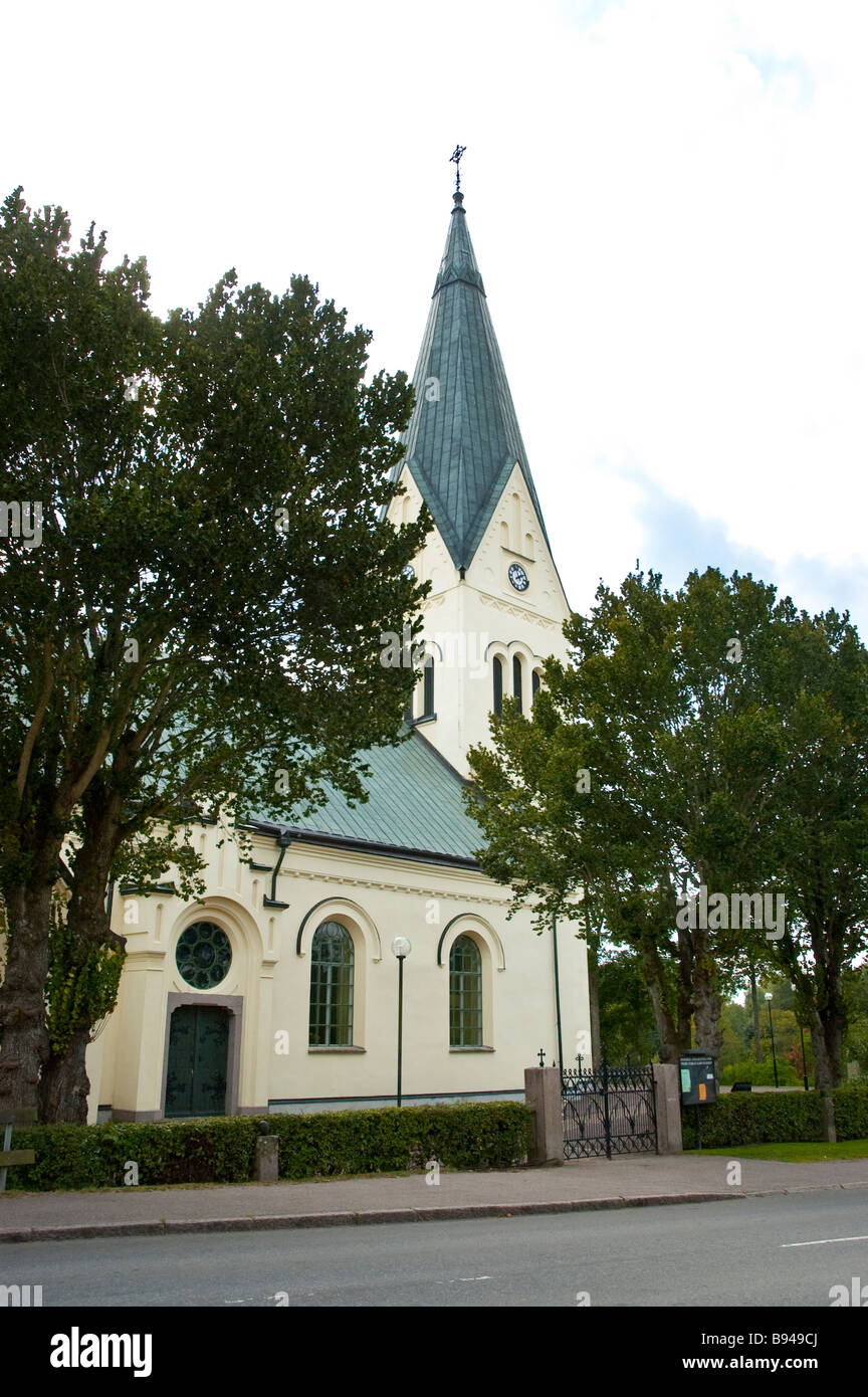 Church in Hogsby, Smaland, Sweden Stock Photo - Alamy