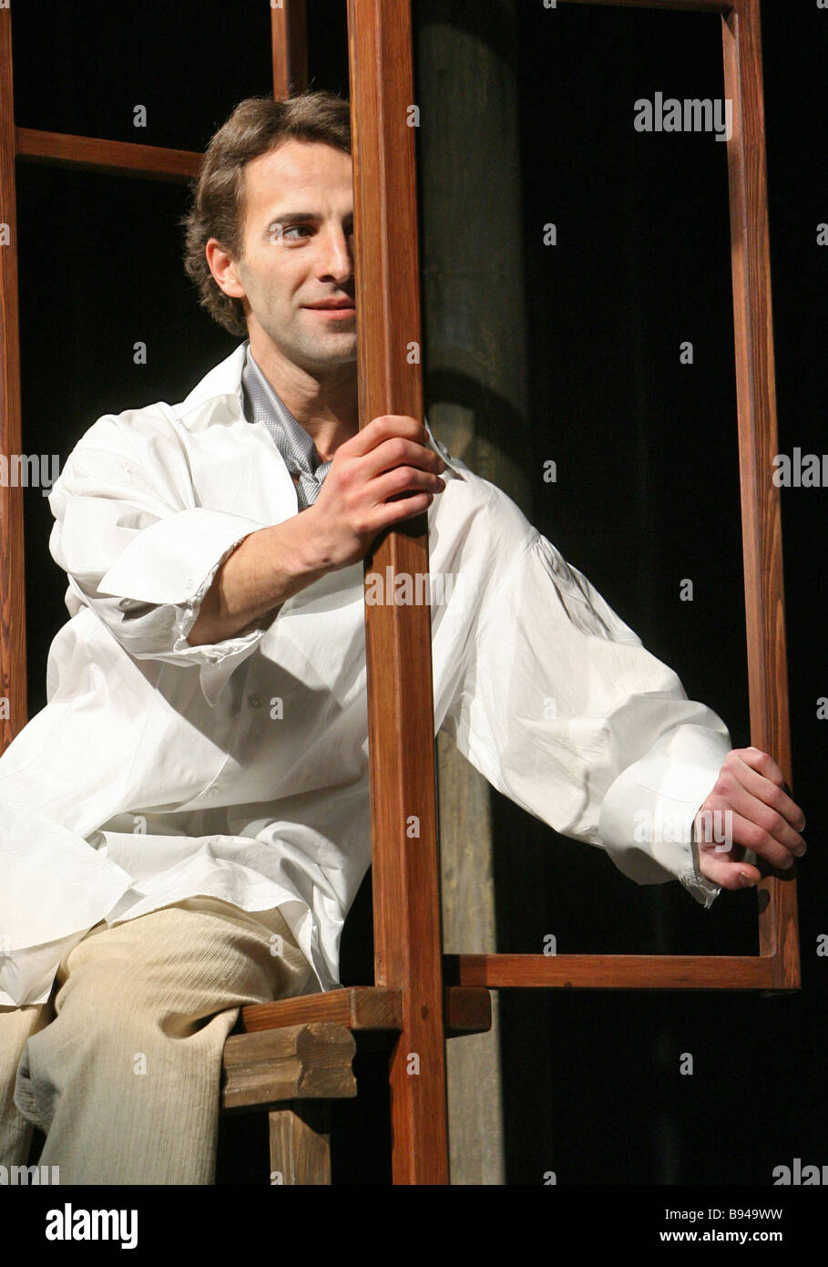 Scene from Alexander Ostrovsky s play Without a Dowry directed by Pyotr ...