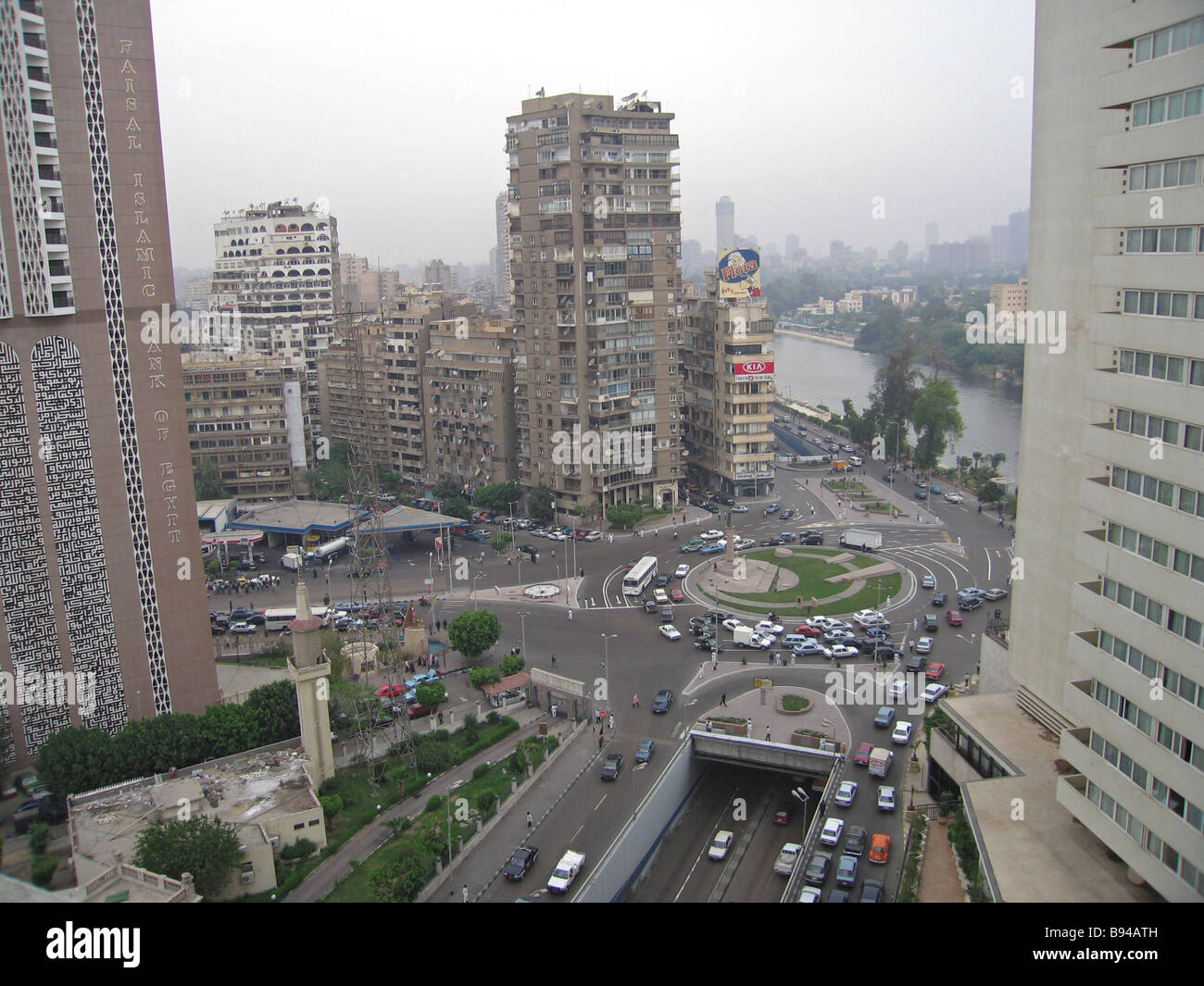 The Nile embankment in Cairo Stock Photo - Alamy