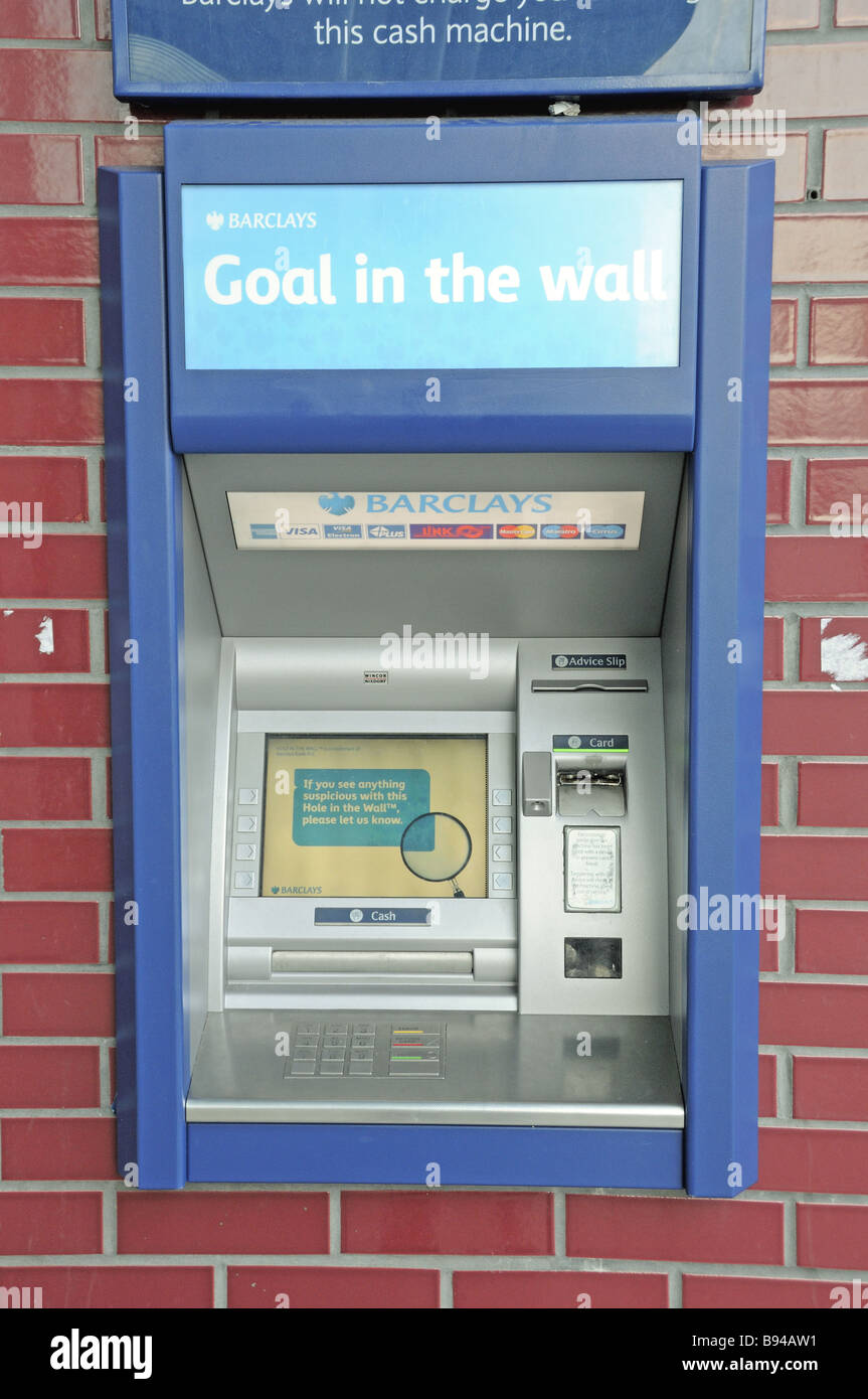 Hole In The Wall Cash Machine High Resolution Stock Photography and ...