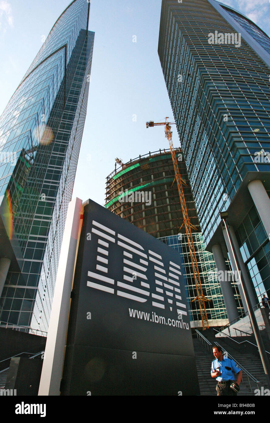 The opening ceremony for a Russian IBM system and technologies ...