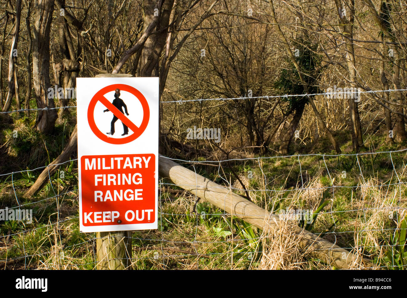Military firing notice hi-res stock photography and images - Alamy