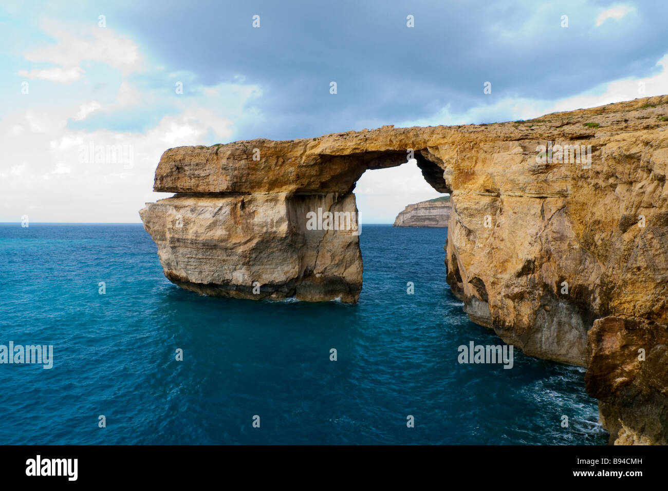 Azure Window rock arch, Gozo Island, Malta, Europe Stock Photo - Alamy