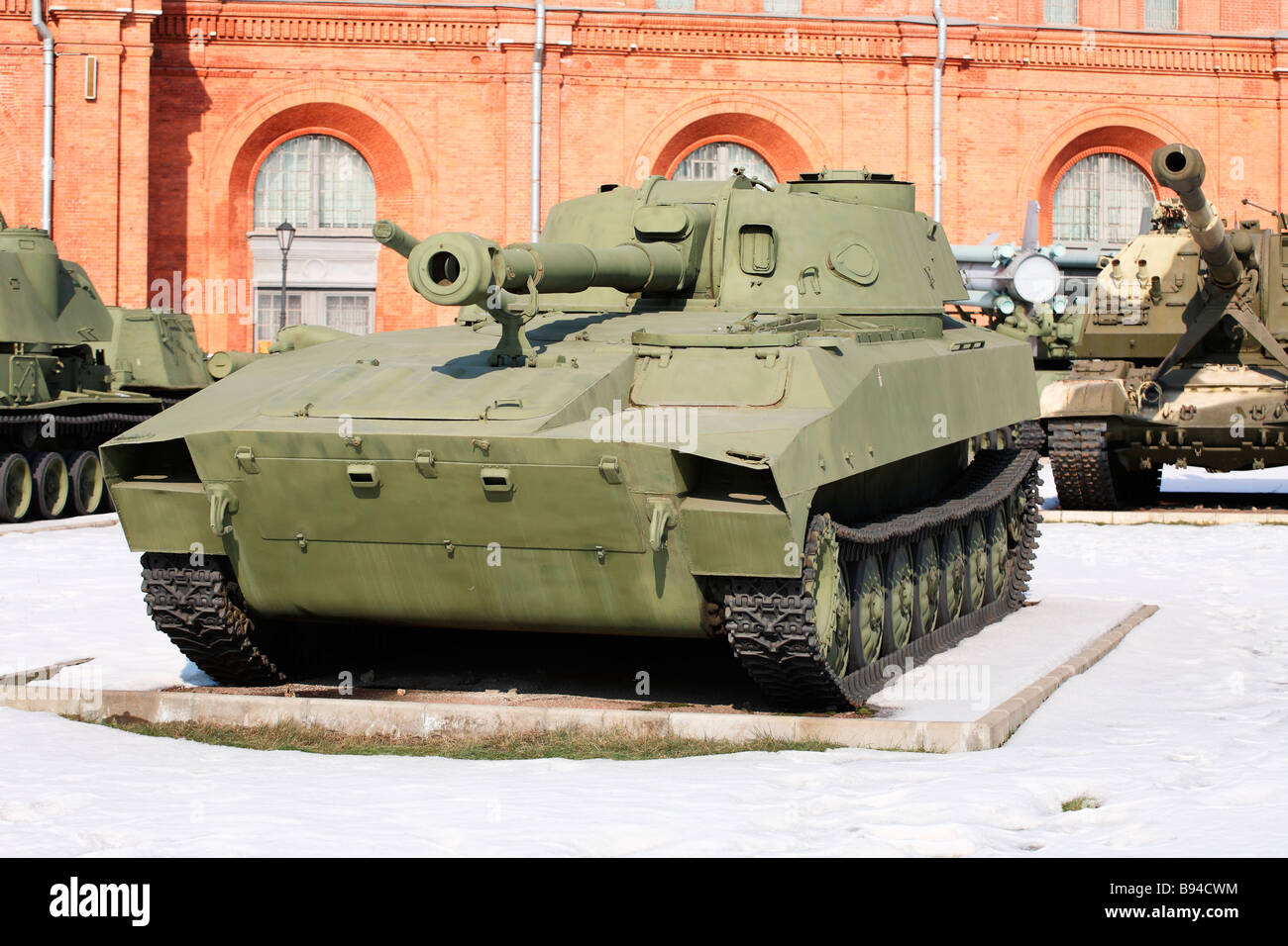 russia (USSR) armour in museum Stock Photo - Alamy