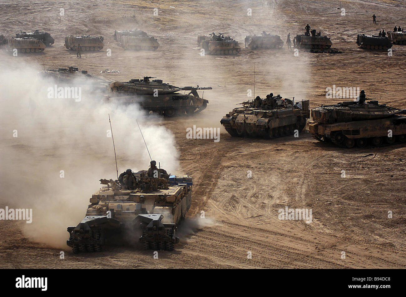A tank unit of the Israeli Army Stock Photo - Alamy
