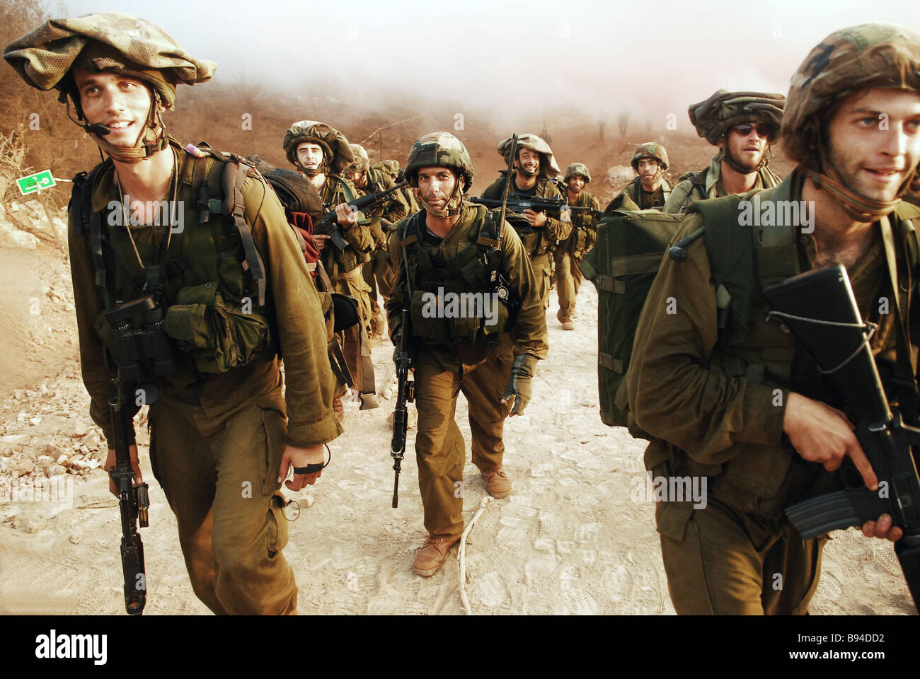 Soldiers of the Israeli Army during exercise Stock Photo - Alamy