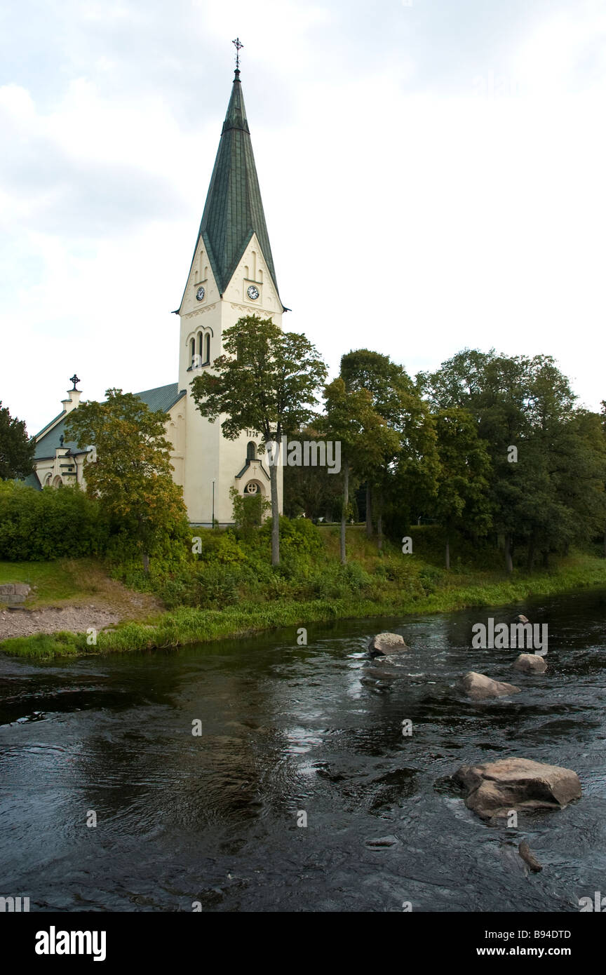 Church in Hogsby, Smaland, Sweden Stock Photo - Alamy