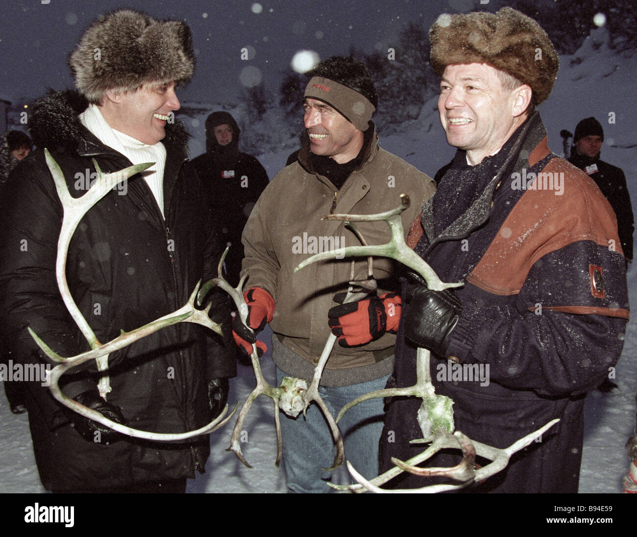 Left to right Russian Prime Minister Mikhail Kasyanov Danish Prime ...