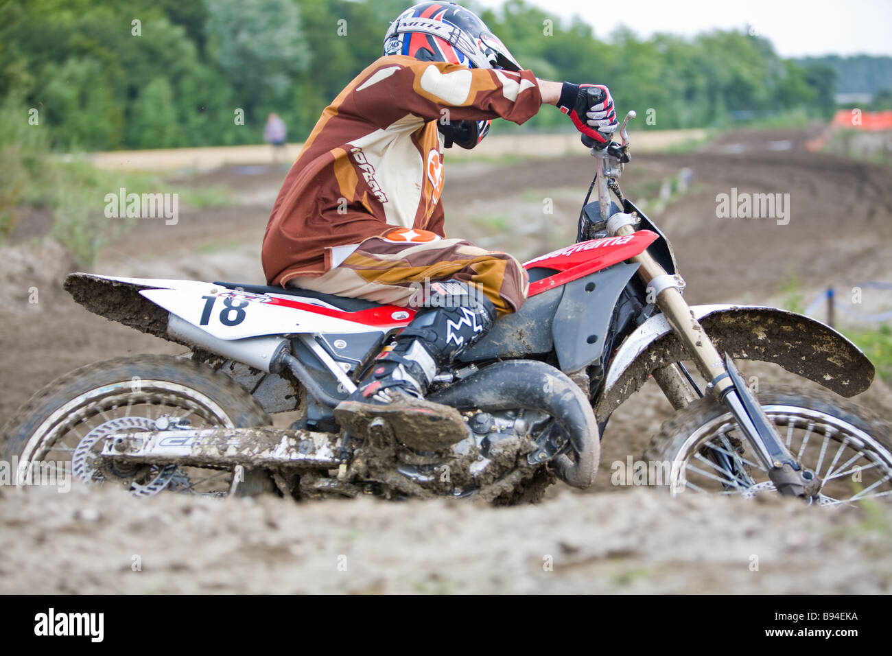 Stock Photo of Motorcross Stock Photo - Alamy